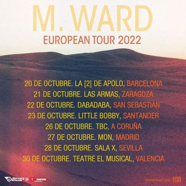 M.Ward anuncia las fechas definitivas de su gira española | Exile SH ...