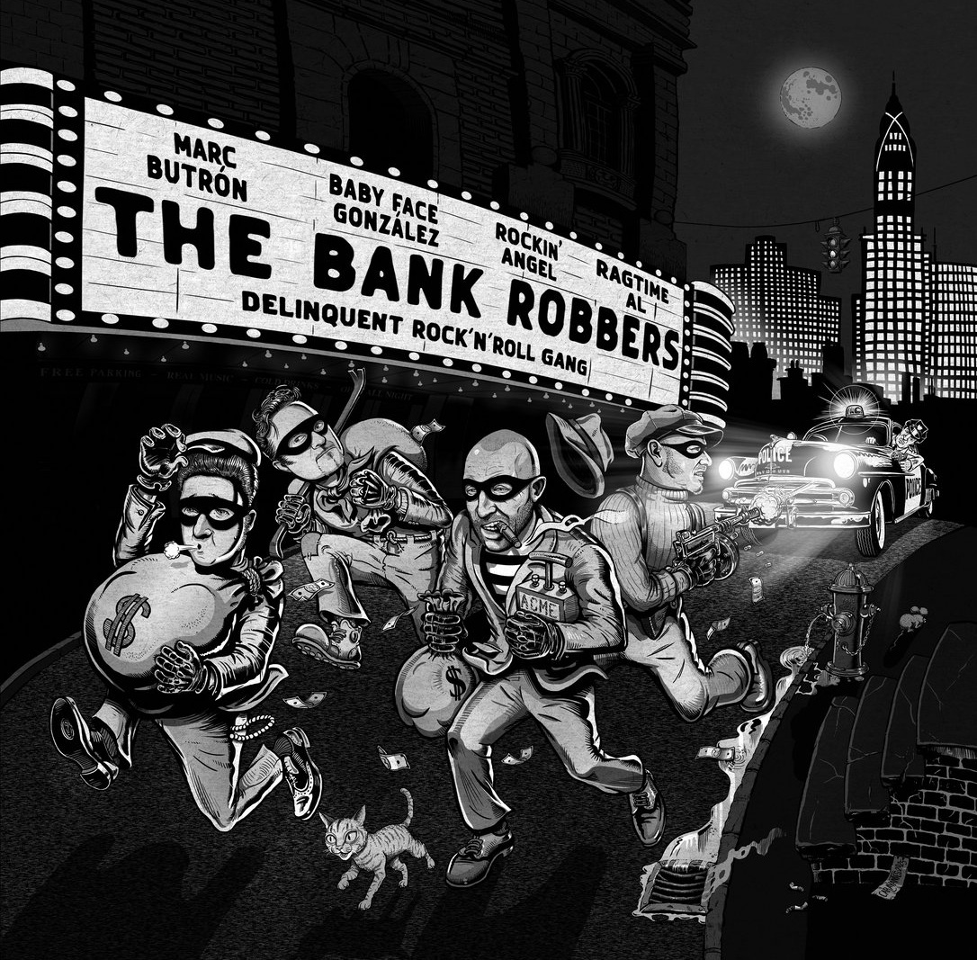‘I wanna rock’, segundo adelanto del álbum de The Bank Robbers | Exile ...
